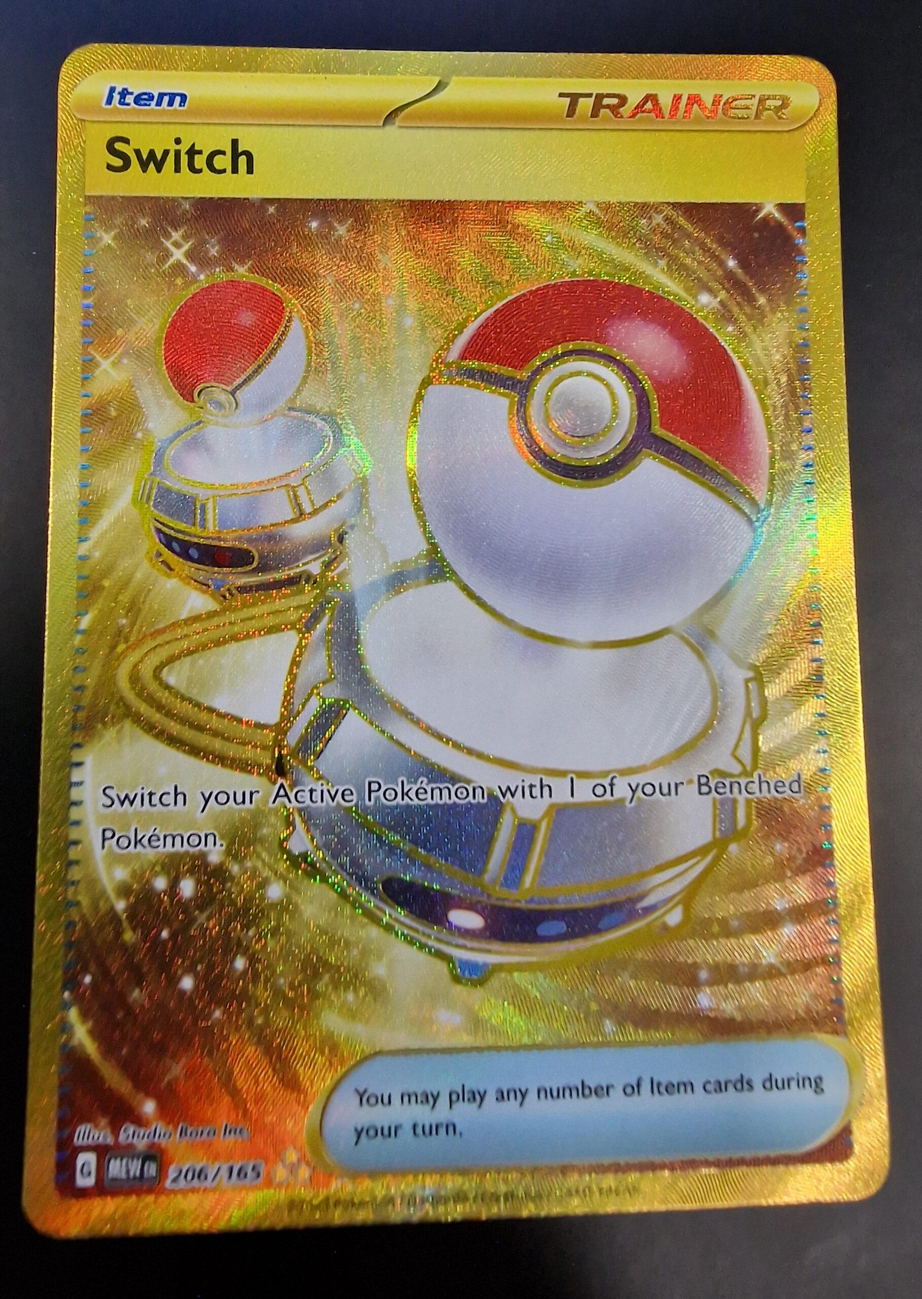 Switch Secret Rare 206/165 – Trading Cards Pokemon, Magic and Yu-Gi-Oh ...