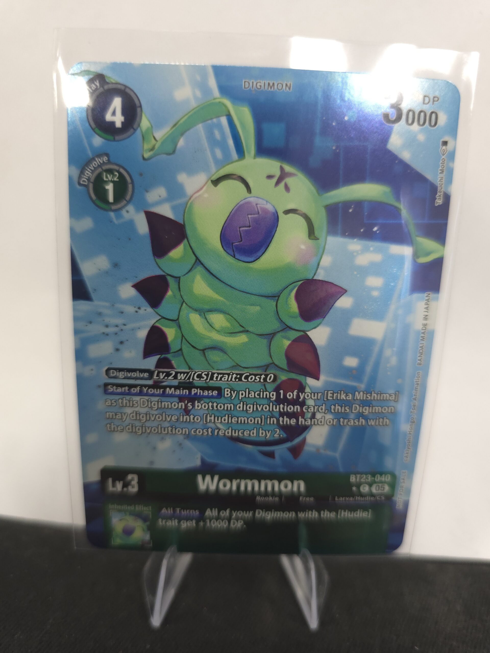 Wormmon BT23-040 C – Trading Cards Pokemon, Magic and Yu-Gi-Oh TCG ...